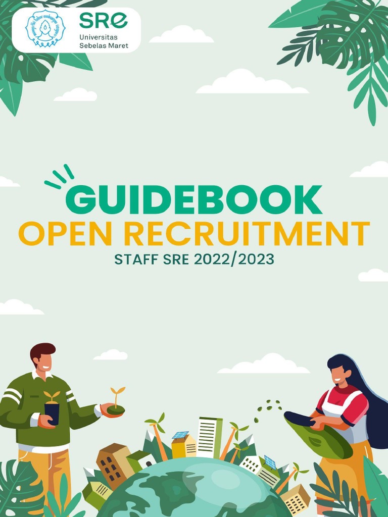 Guidebook Open Recruitment Staff SRE 2023 | PDF | Social Media | Popular Culture & Media Studies