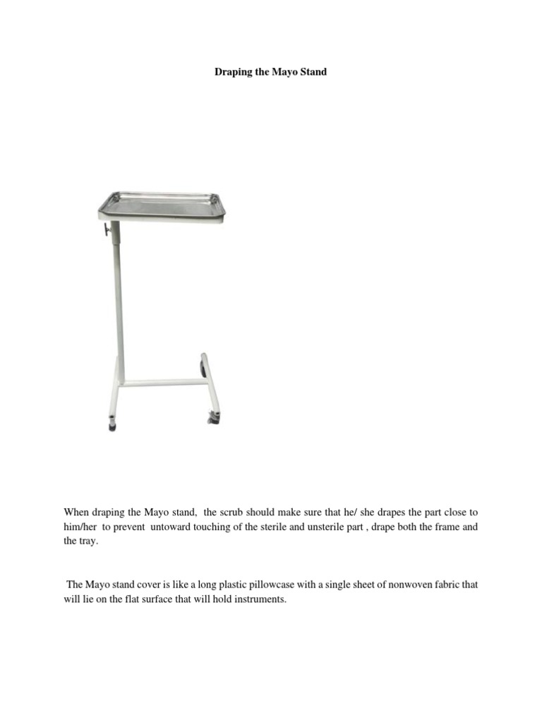 Draping Mayo Table | PDF