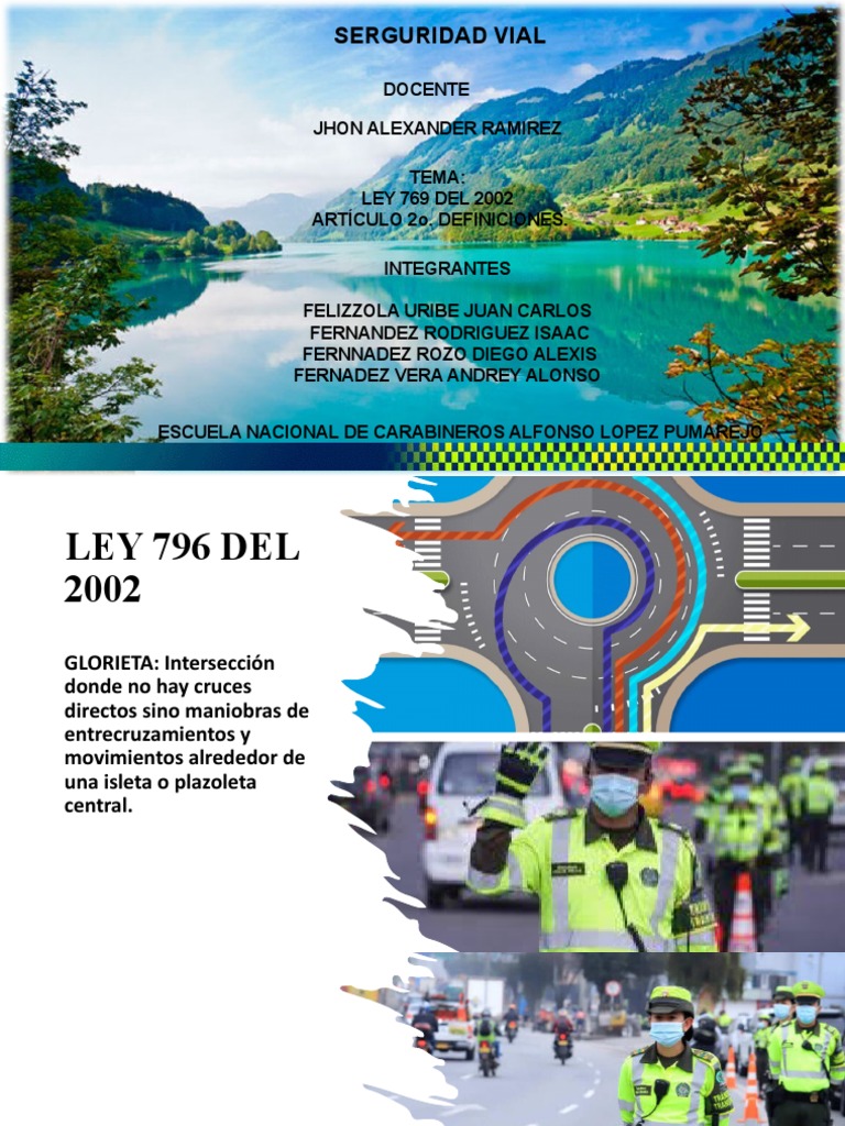 Presentación LEY 769 | PDF