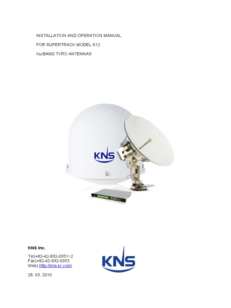 Autotrack Kns - Supertrack - S12 - Manual | PDF