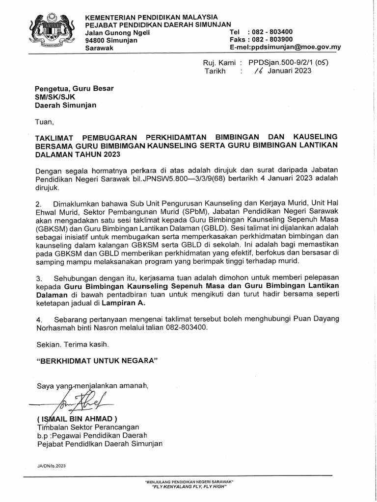 Taklimat Pembugaran GBLD | PDF