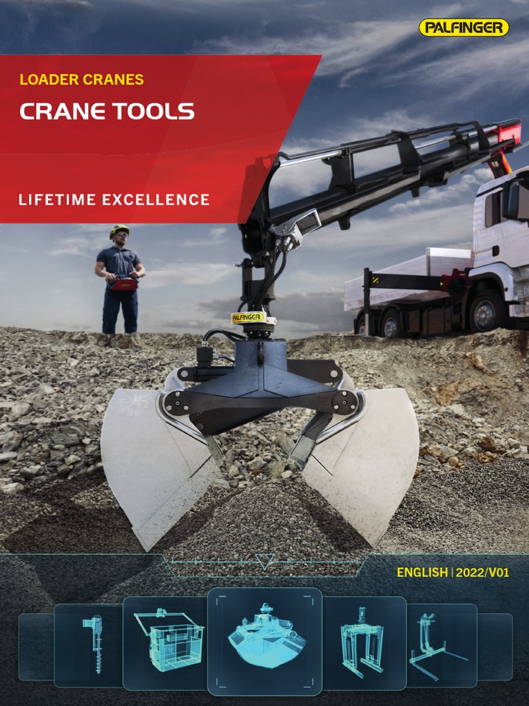 Palfinger Crane Tools Catalog 2022 | PDF | Crane (Machine) | Loader ...