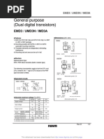 Y1 SMD Transistor Datasheet | PDF | Bipolar Junction Transistor ...