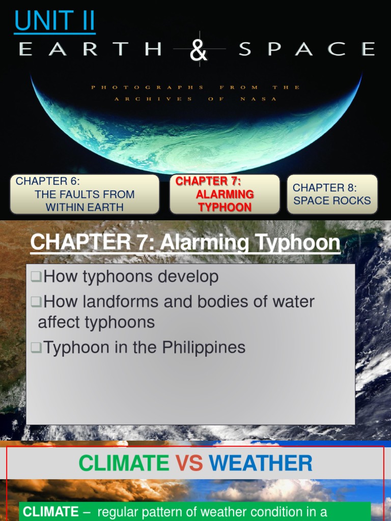 Unit Ii: The Faults From Within Earth Space Rocks | PDF | Typhoon | Tropical Cyclones