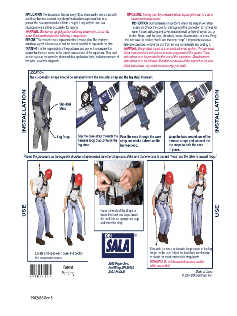 Instructions Trauma Strap | PDF | Injury | Equipment