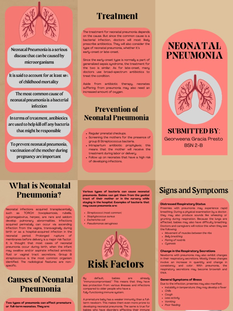 Neonatal Pneumonia | PDF | Pneumonia | Preterm Birth