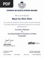 TESOL Sample Test Questions | PDF | Learning | Teachers