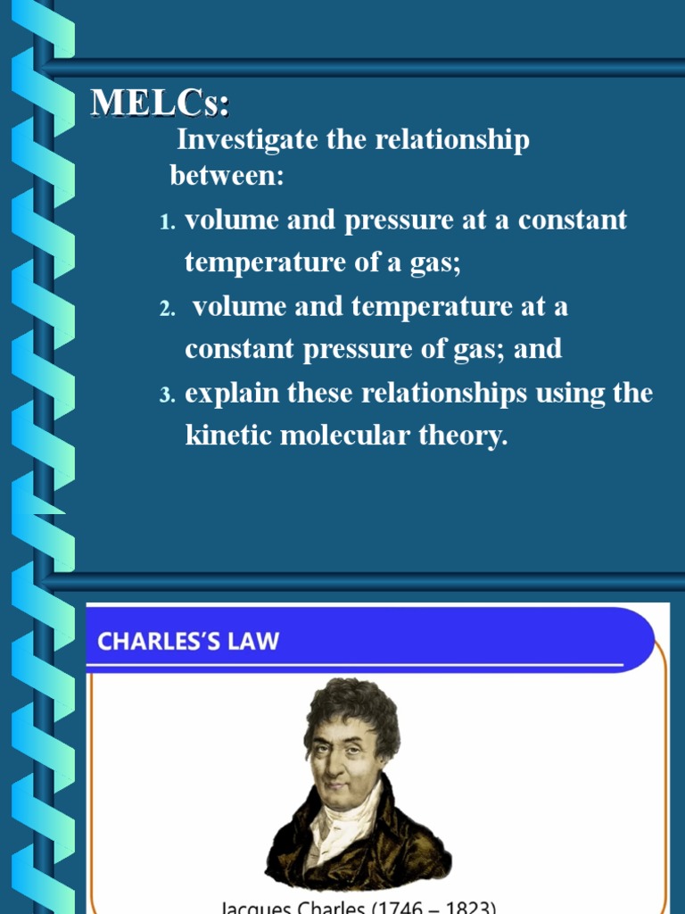 Charles' Law: Gas Volume & Temperature | PDF