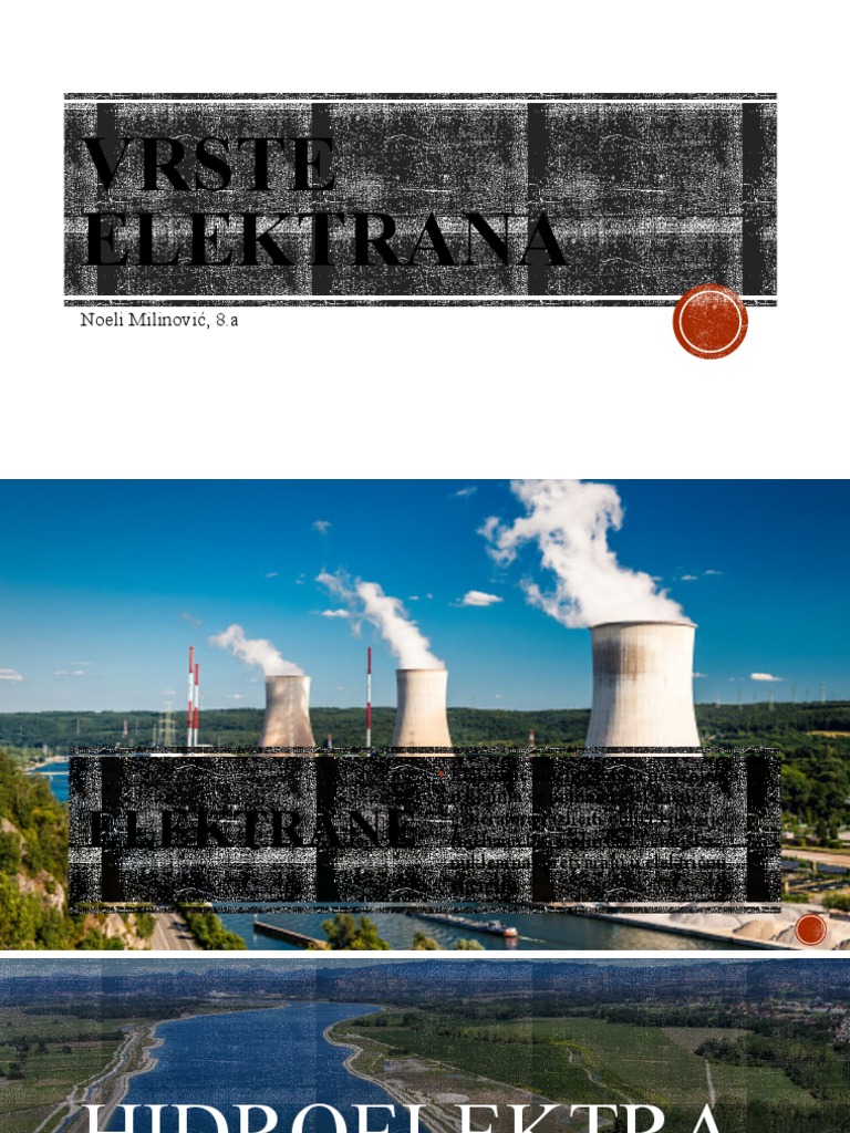 Vrste Elektrana | PDF