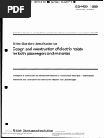BS466-1984 - Overhead Cranes | PDF