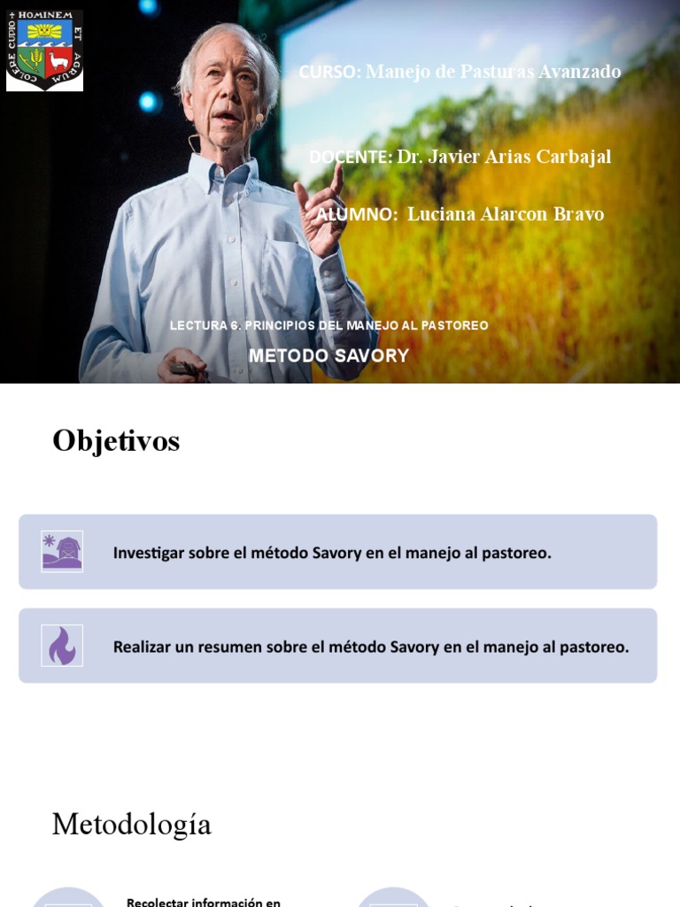Metodo Savory | PDF