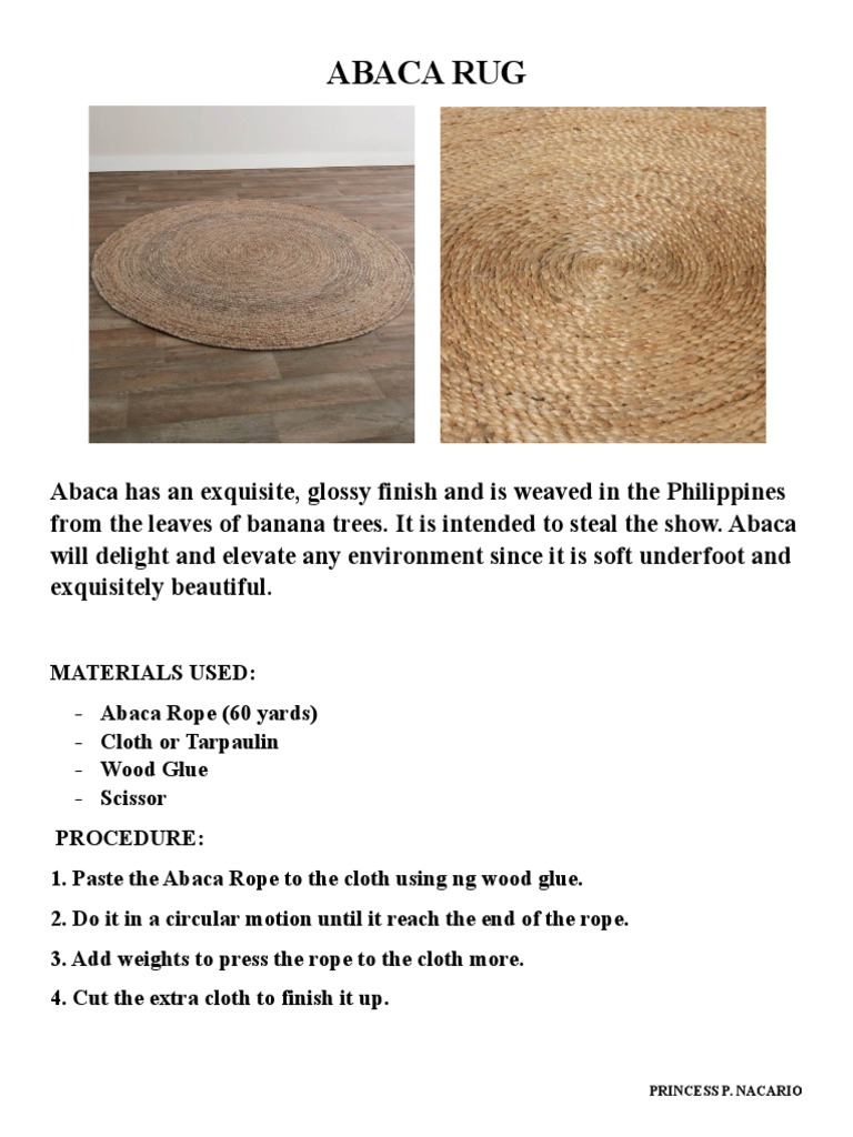 ABACA-RUG | PDF
