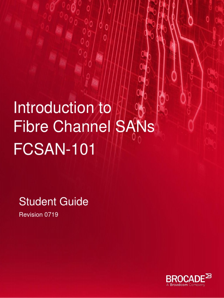 Student_Guide_FCSAN_101_Rev0719_l | PDF | Network Switch | Computer Network