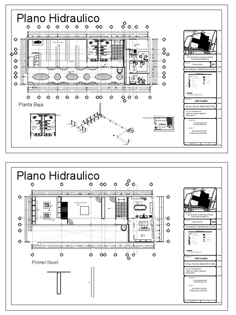 Plano Hidraulico y Sanitario | PDF