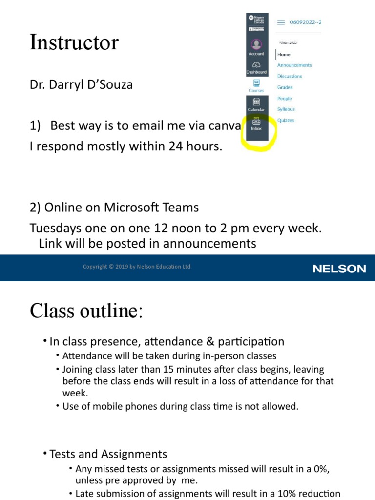 Business Comm Class Presentation Wk1 Information | PDF