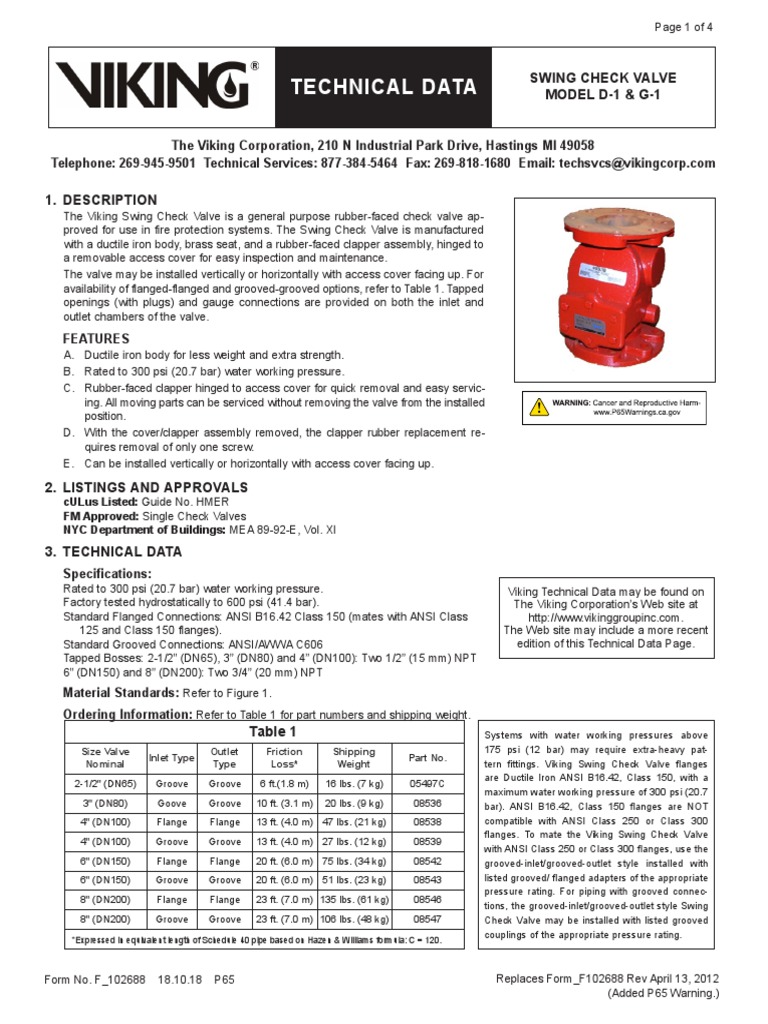 MCV Dry System | PDF | Valve | Pipe (Fluid Conveyance)