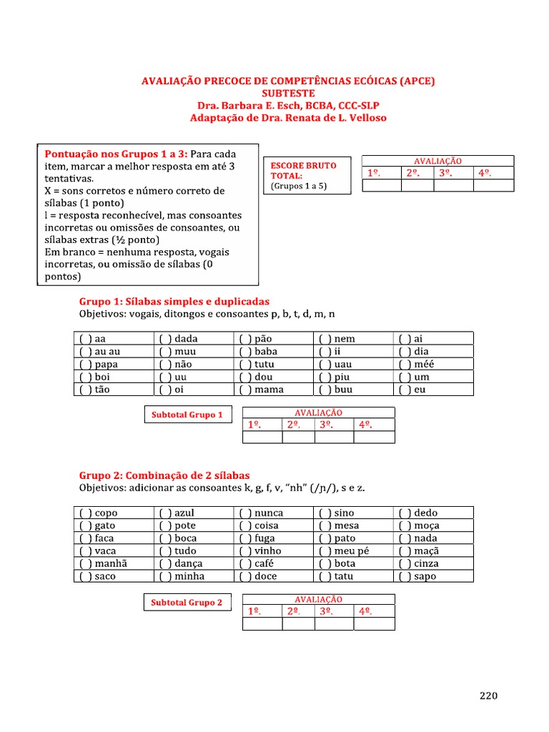 Ecoico Da Vb-Mapp | PDF