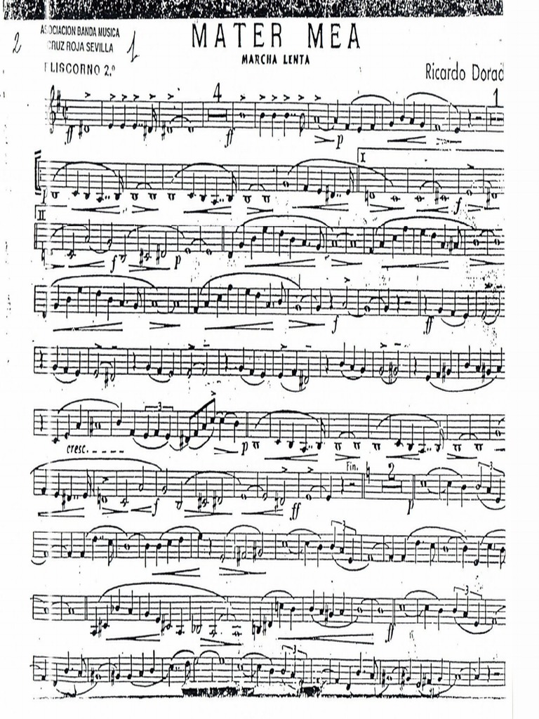 Mater Mea (Fliscorno 2º) | PDF