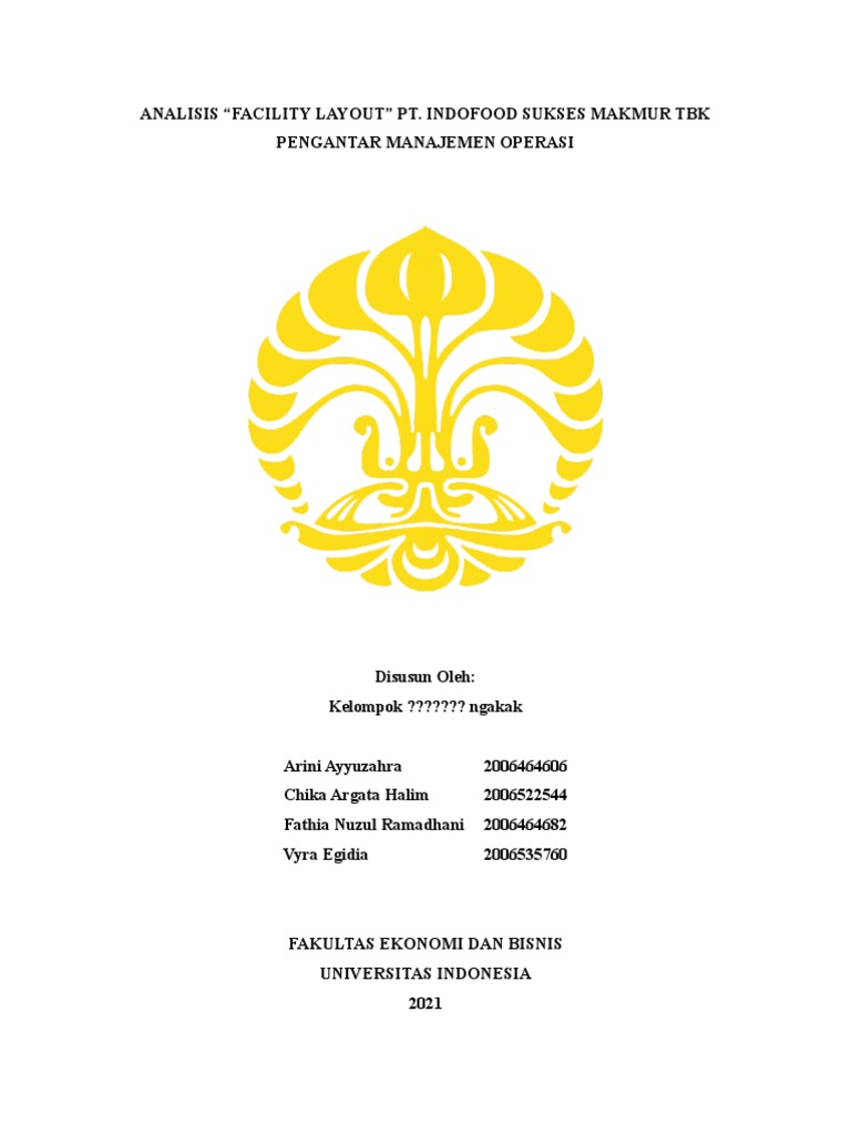 Paper PMO - Facility Layout | PDF