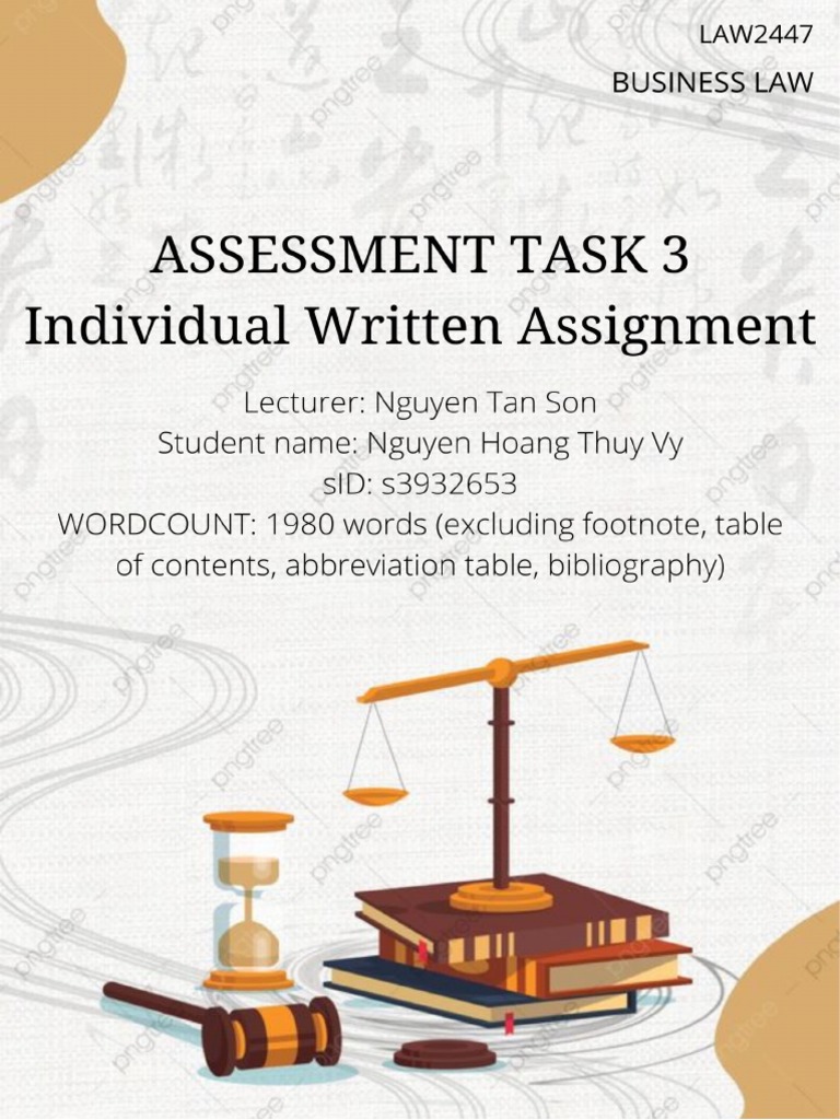 LAW2447 ASM3 S3932653 NguyenHoangThuyVy-7 | PDF | Breach Of Contract | Legal Remedy