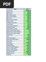 ALS Trading Value and Tier List 2025 | PDF