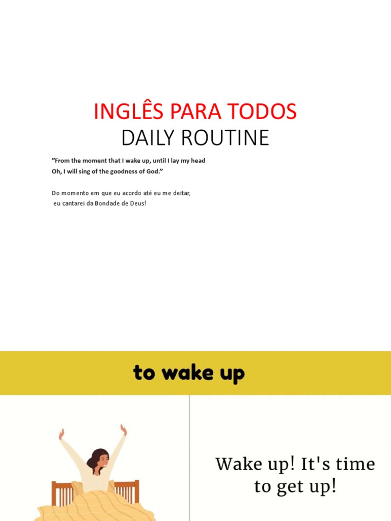DAILY ROUTINE KIDS | PDF