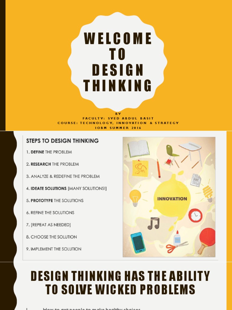 Design Thinking Workshop | PDF | Design Thinking | Prototype