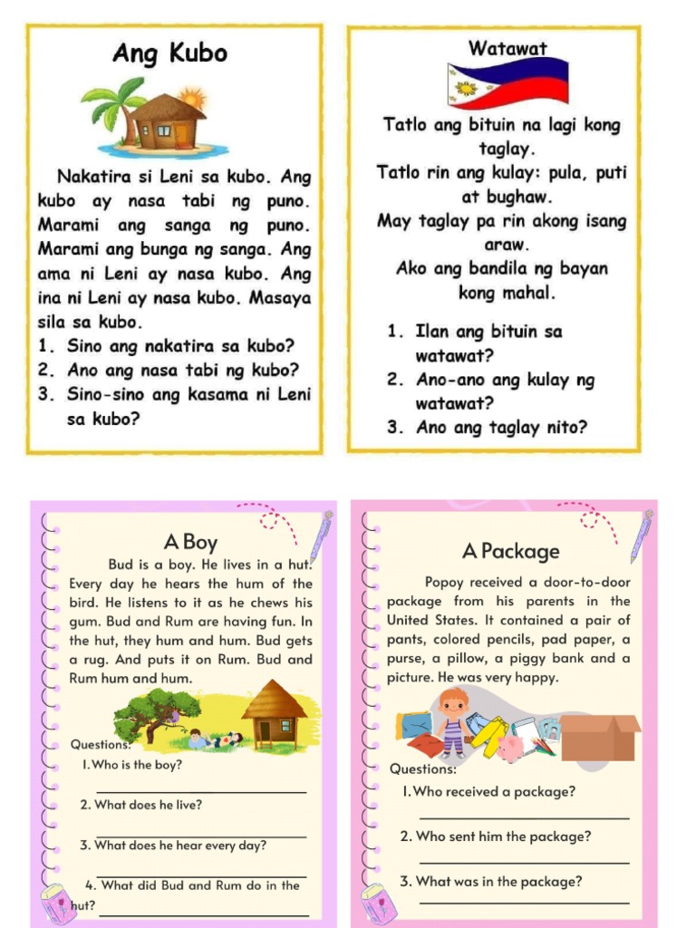 Reading Comprehension | PDF