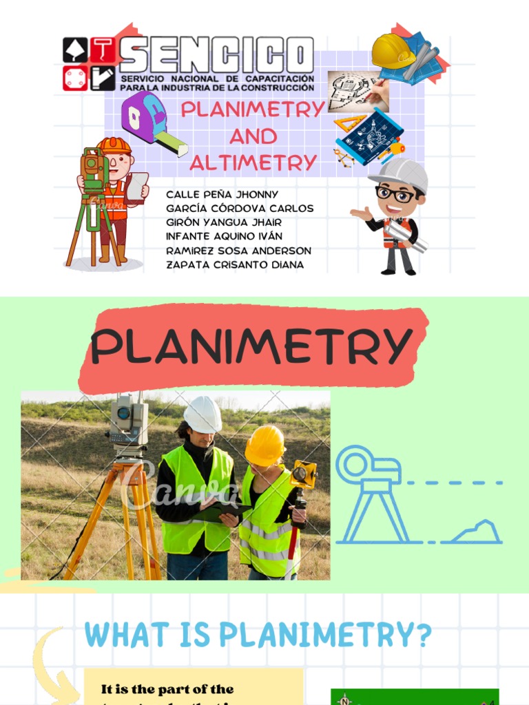 Planimetria y Altimetria Zapata 111 | Download Free PDF | Altimeter ...