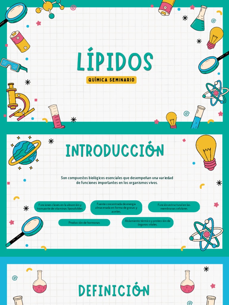 Lípidos Quimica | PDF | Lípido | Ácido graso