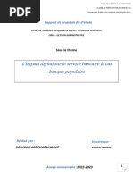 PFE La Digitalisation Des Banques Rania SABRI | PDF | Gestion de la ...