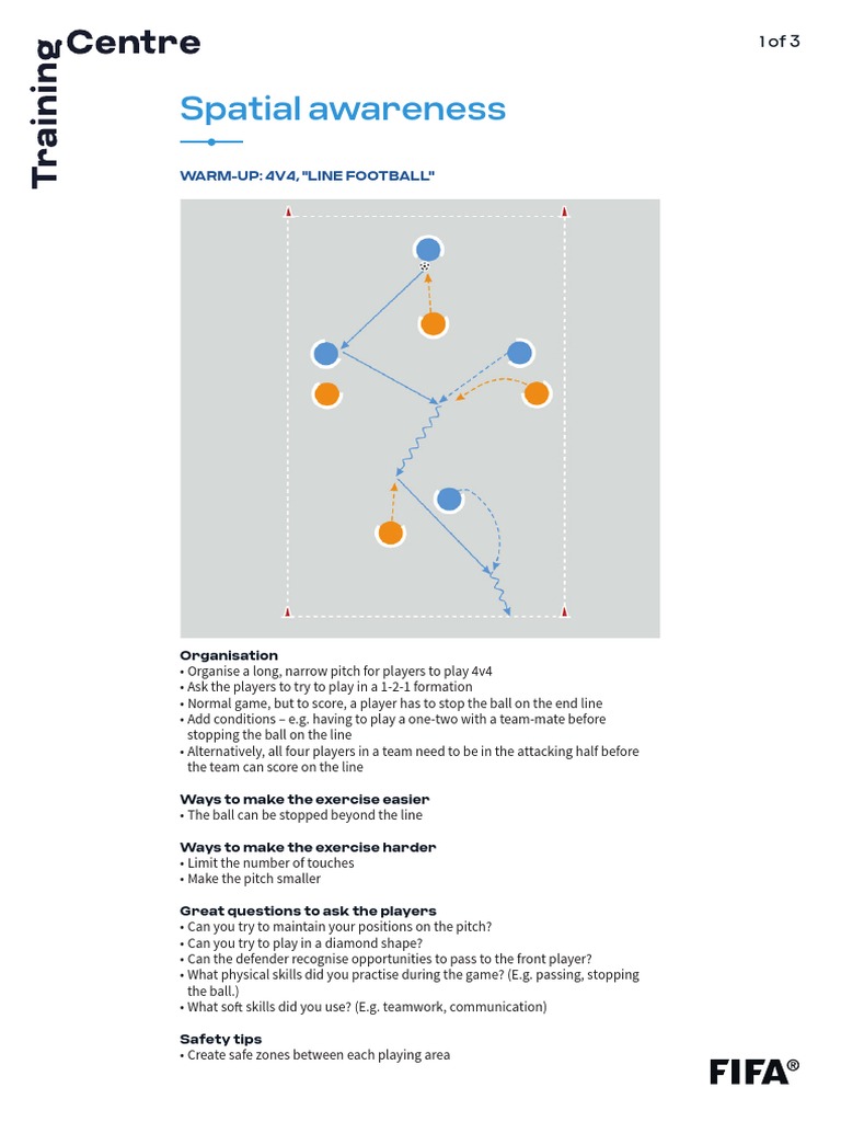 FIFA Session Plan Grassroots 116 | PDF