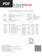 Bank Statement: Dutch - Bangla Bank Limited | PDF