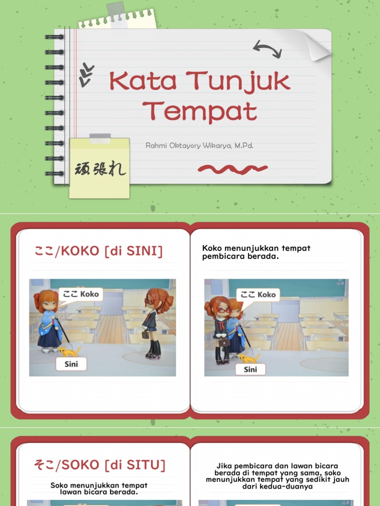 Kata Tunjuk Tempat | PDF