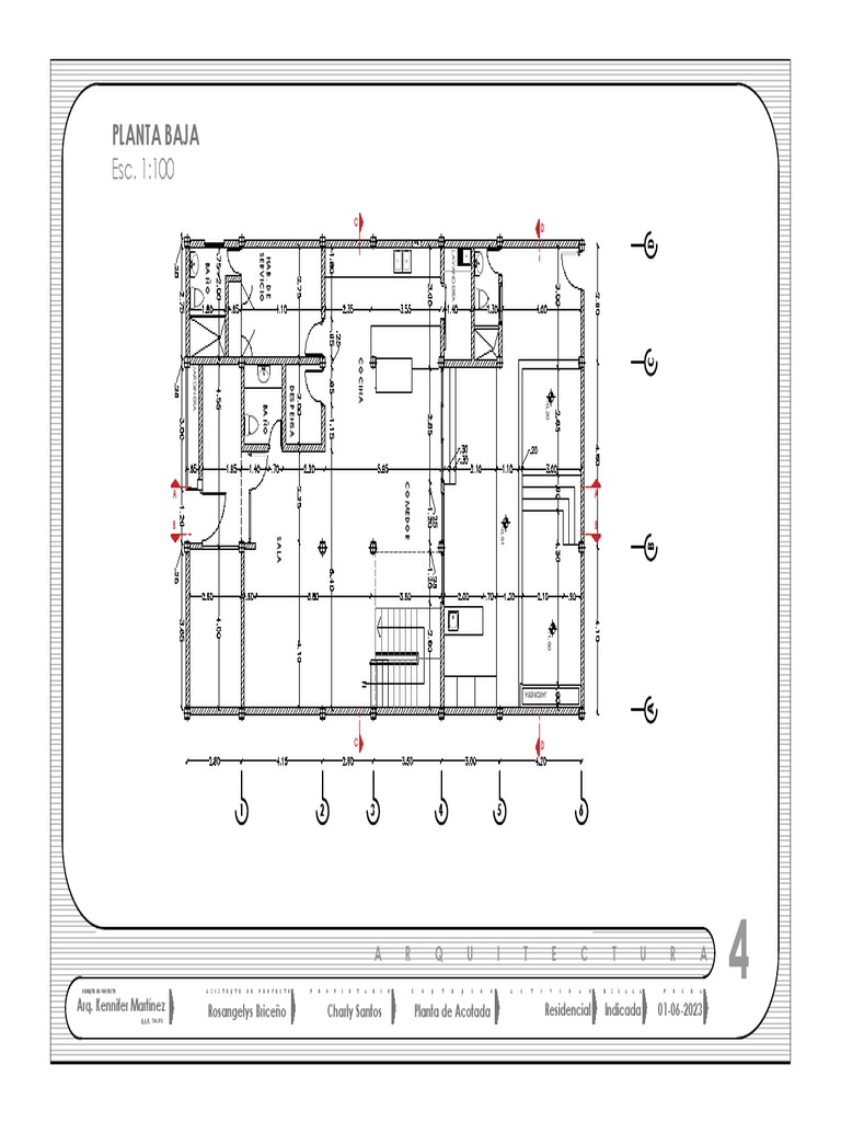 05 Planta Acotada 1 | PDF