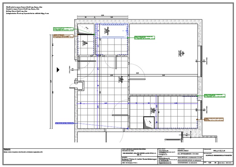 Hk3!2!17 É T 02 Alaprajz Hidegburkolat Kiosztás | PDF
