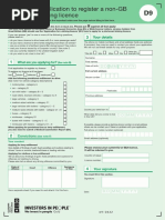 Application For Driving Licence (Form DL1) PDF | PDF | Identity ...