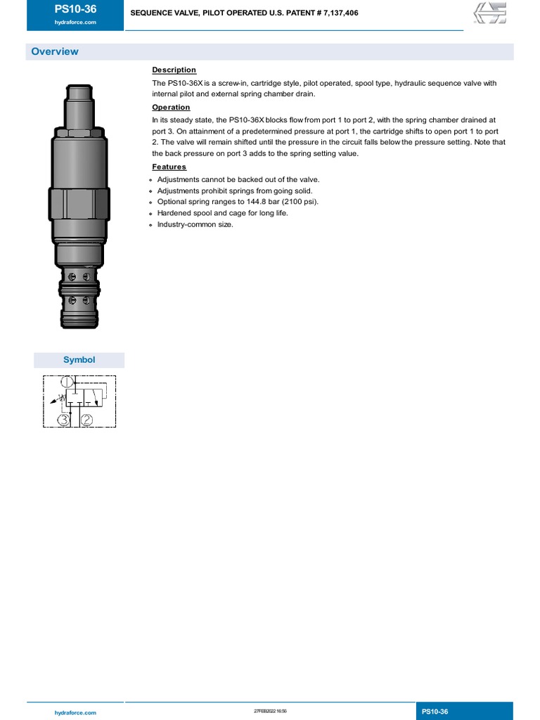 Sequence Valve | PDF | Materials | Liquids