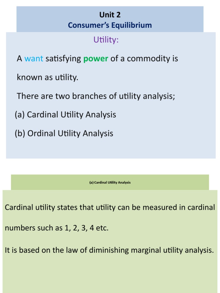 Consumers Equilibrium and Demand | PDF | Utility | Economic Equilibrium