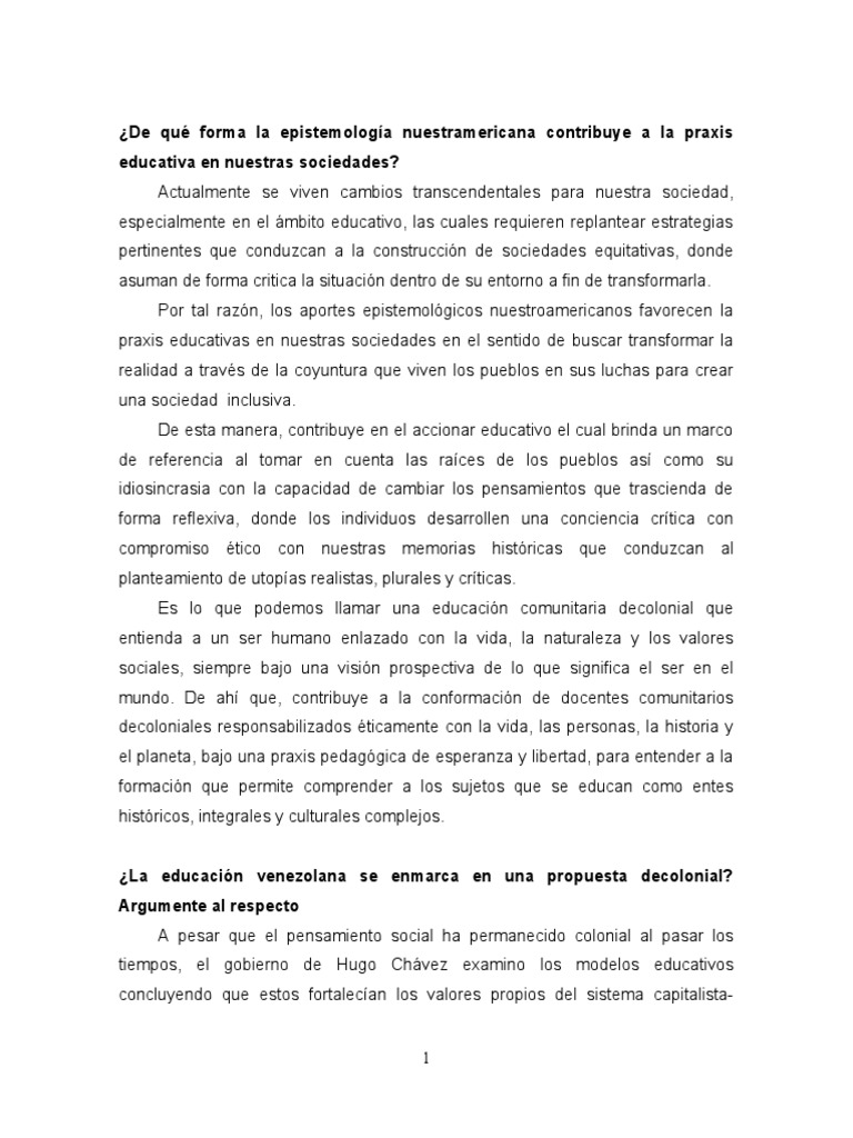 Preguntas para Debatir | PDF | Sociedad | Plan de estudios