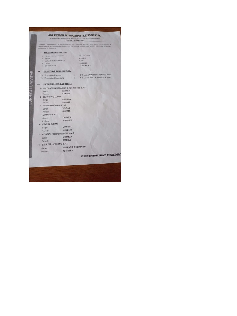 ICV | PDF
