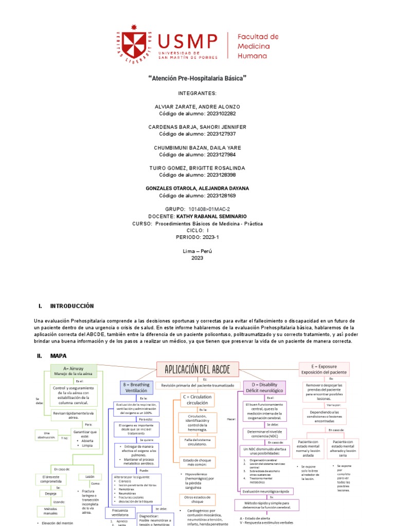 Atención Prehospitalaria | PDF
