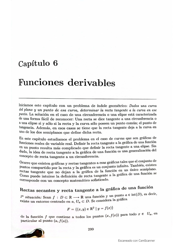 Funciones Derivables | PDF