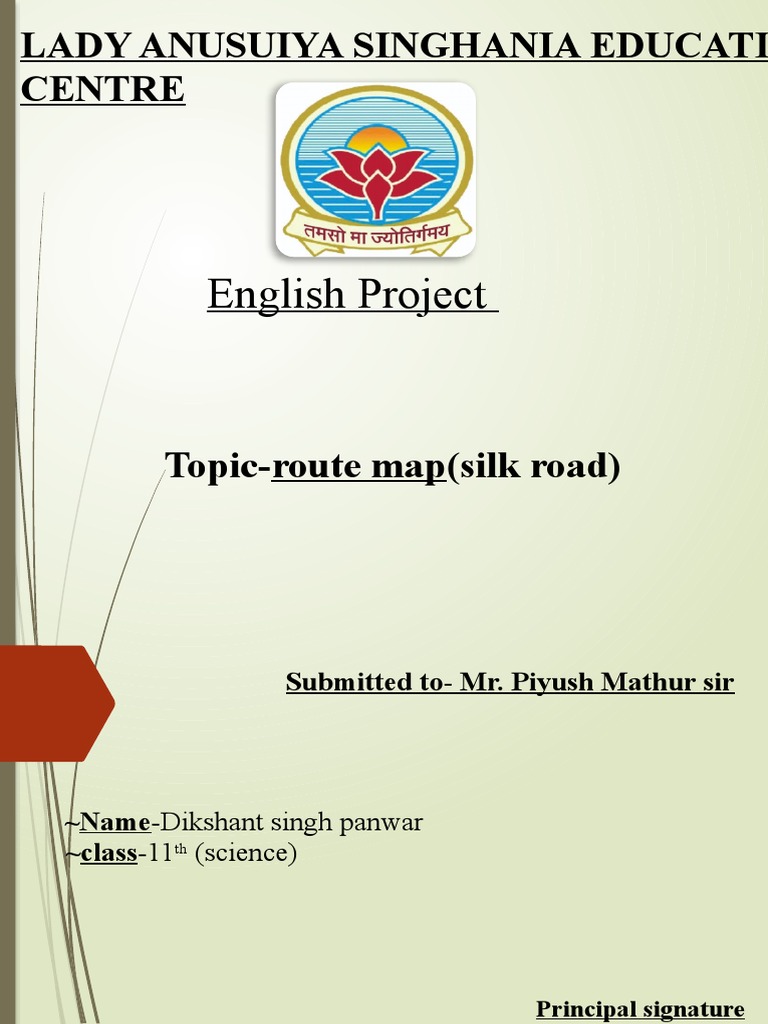 English Project Class11th | PDF