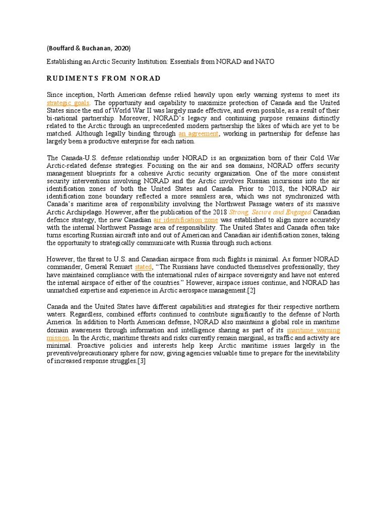 NORAD | PDF