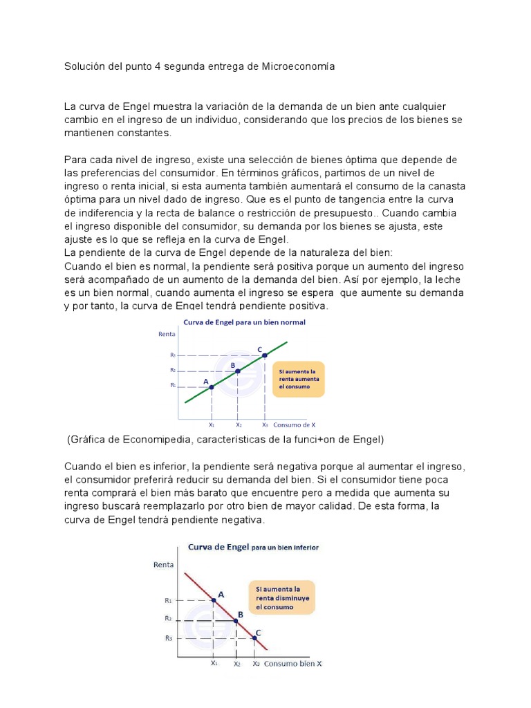 Curva de Engel | PDF | Microeconomía | Economias