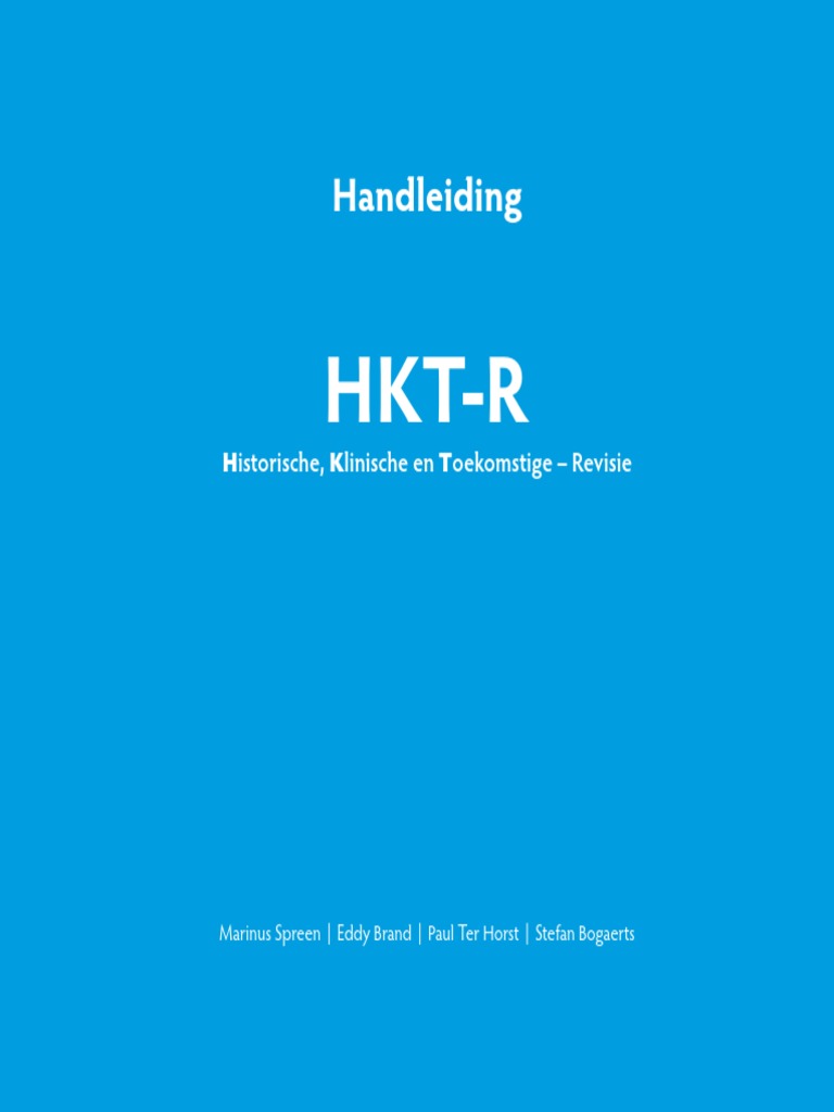 HKT-R Handleiding | PDF