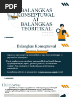 Balangkas Teoretikal | PDF