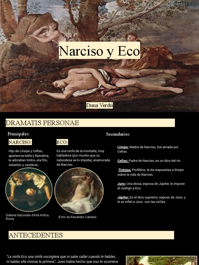 Narciso y Eco | PDF