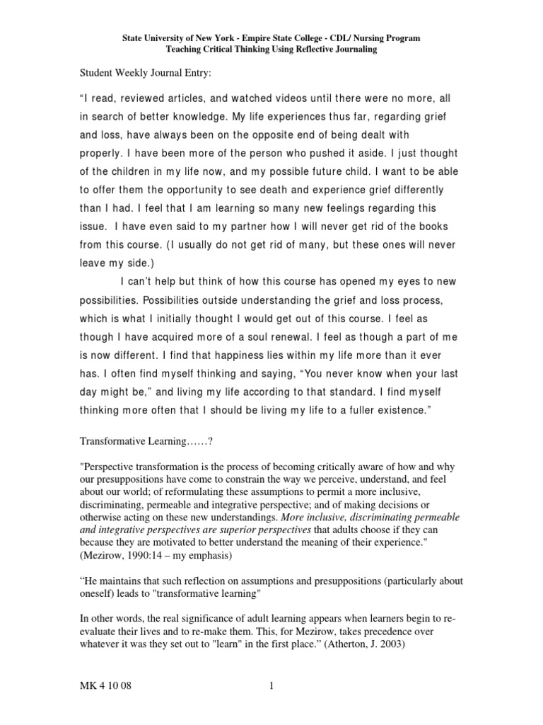 Kaufman | PDF | Experience | Thought